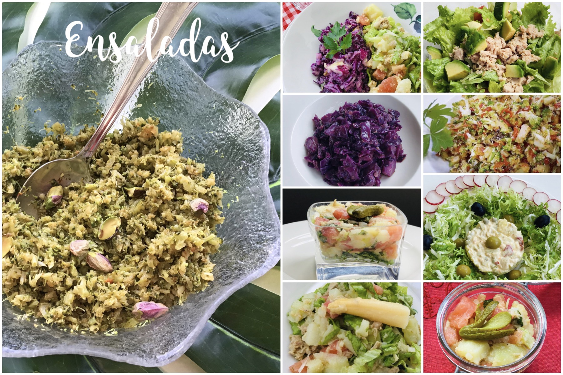 Ensaladas sencillas, prácticas, rápidas y fáciles. - Verduras ...